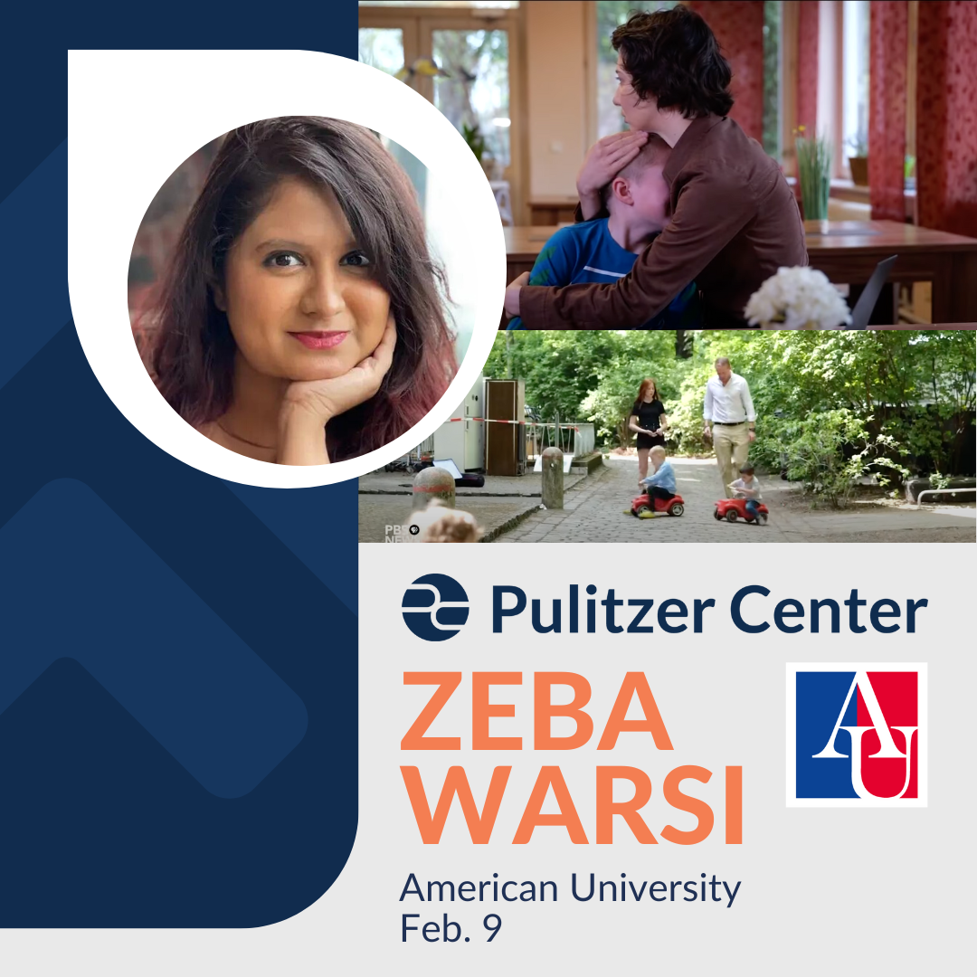 Zeba Warsi Visits American University | Pulitzer Center